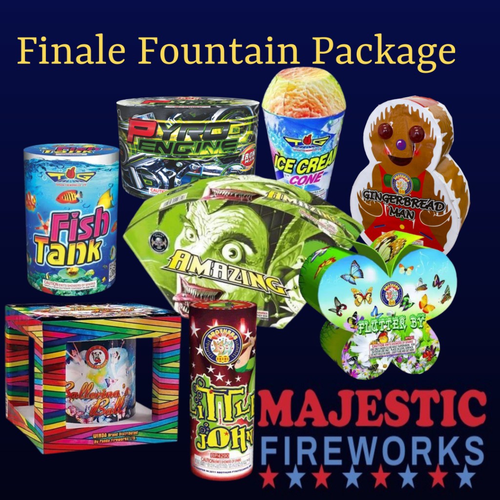 Finale Fountain Package – Majestic Fireworks LLC.