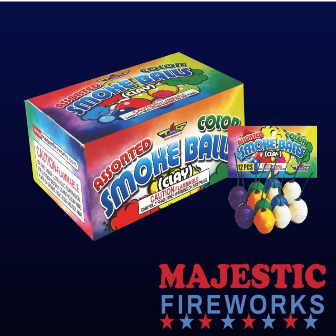 Color Smoke Balls – Majestic Fireworks LLC.