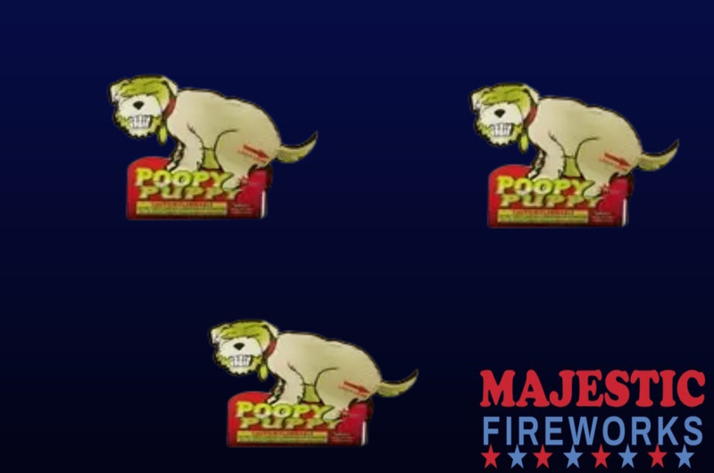 New poopy puppy – Majestic Fireworks LLC.