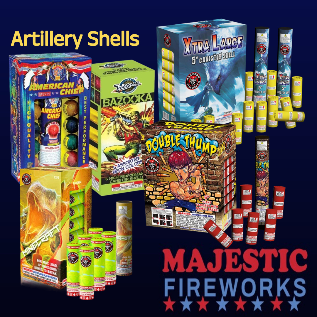 Artillery Shells – Majestic Fireworks LLC.